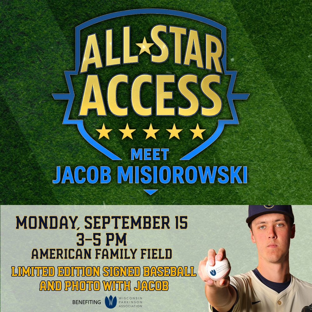Jacob Misiorowski Ball Signing | Wisconsin Parkinson Association